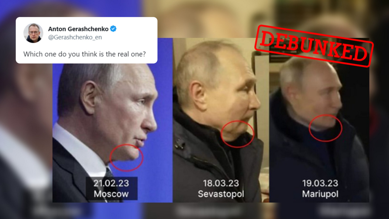 Why these images do not prove that Vladimir Putin sent a 'body double ...