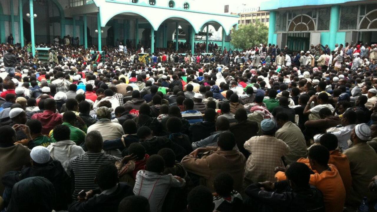 Ethiopia’s Muslims protest against being “treated like terrorists”