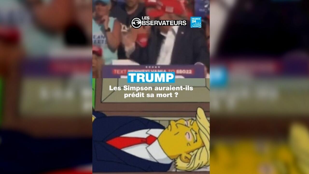 Les Simpson ont-ils prédit la mort de Donald Trump ? - Les Observateurs