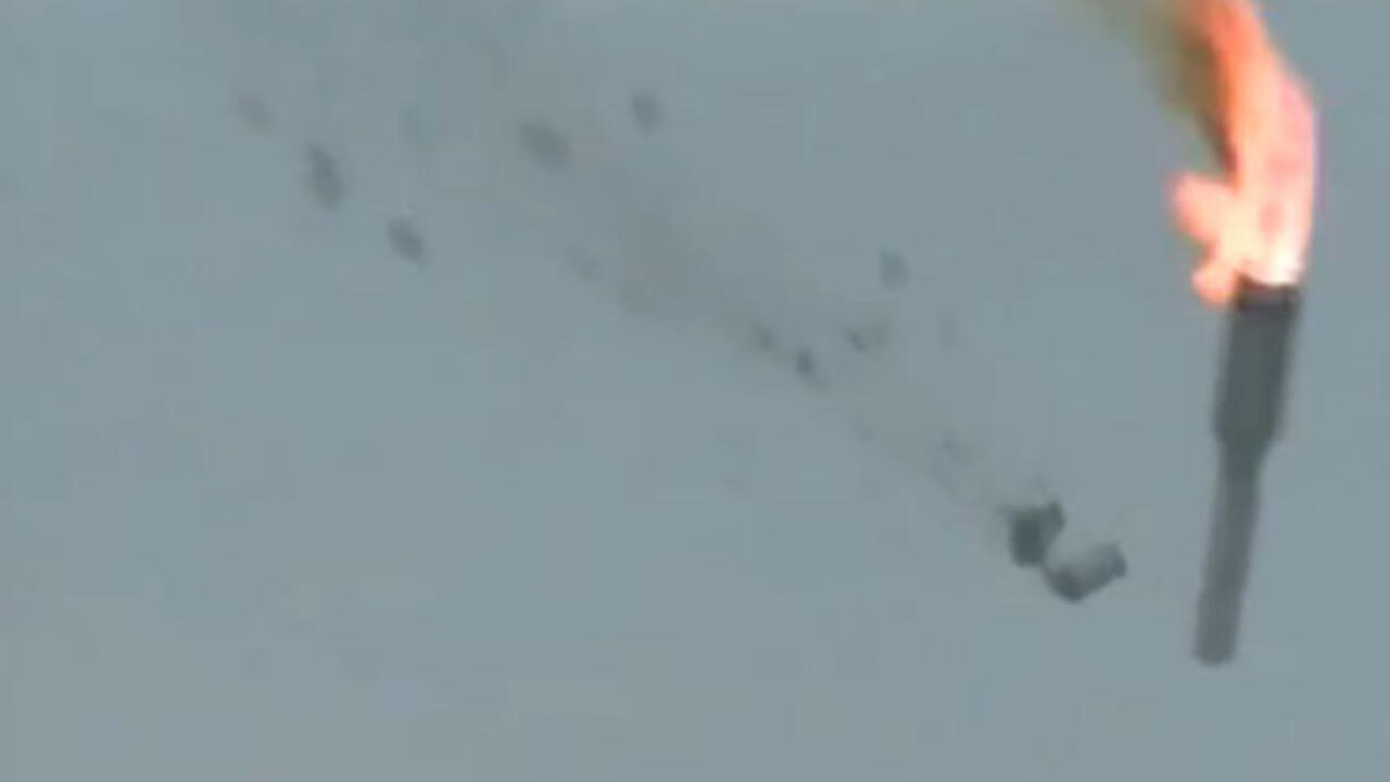 Kazakhs fear poisoning following Russian rocket crash