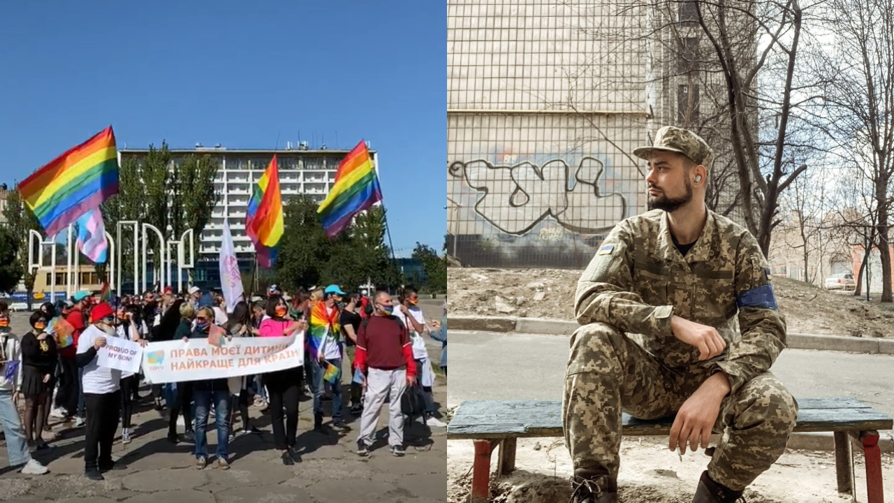 Ukraine: LGBT soldiers fight stereotypes on and off the battlefield ...