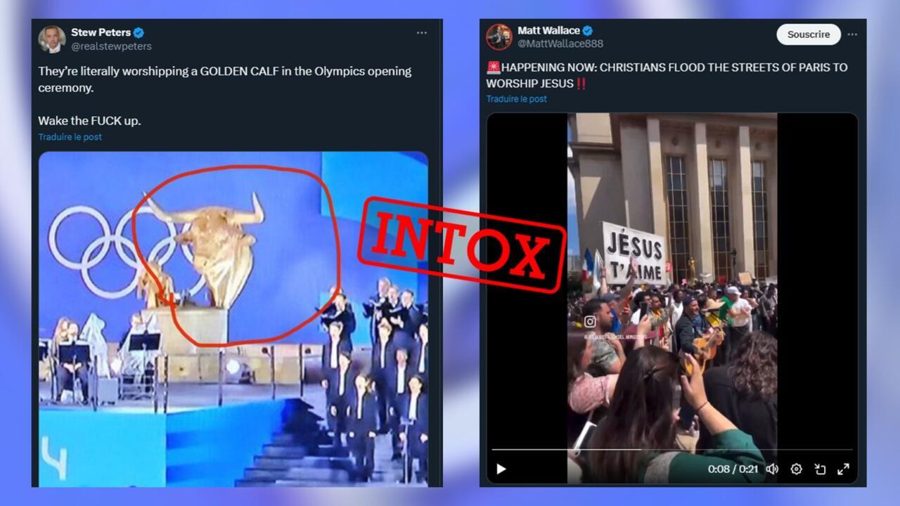 JO de Paris : pluie d'intox pour critiquer la cérémonie d'ouverture