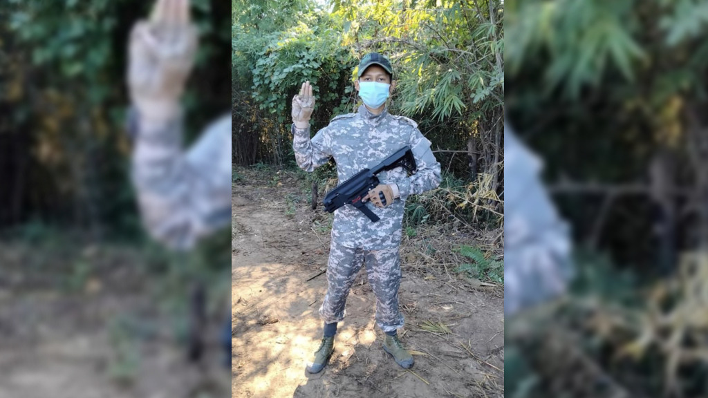 How rebel fighters are using 3D-printed arms to fight the Myanmar junta