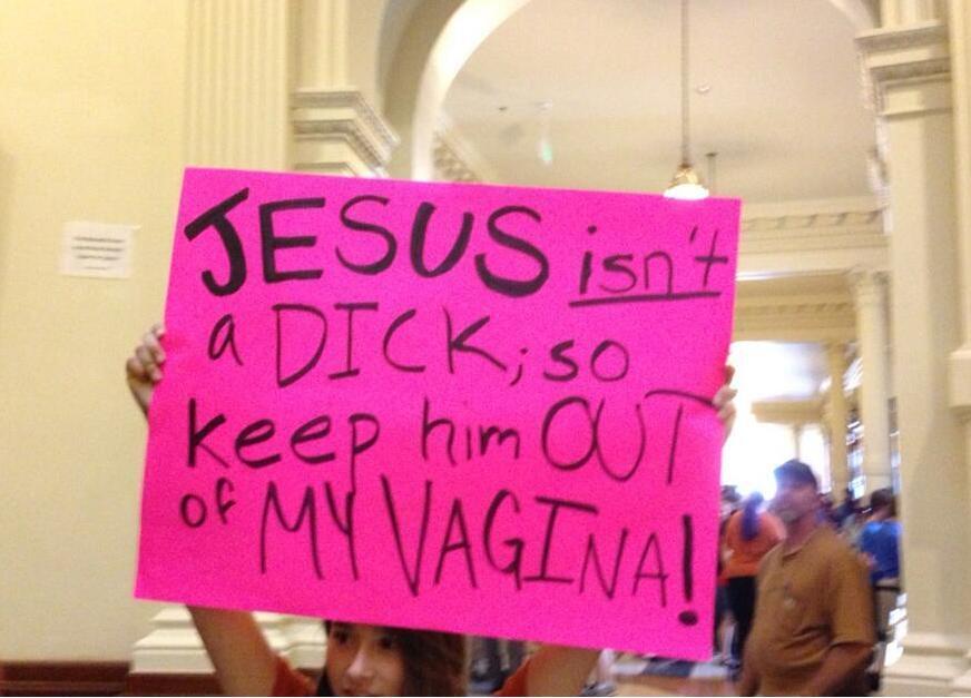 Texas girl receives flurry of insults for controversial pro-abortion sign