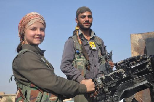 On the front lines with the Kurdish militia in Syria