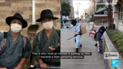 Japan’s litter-collecting Samurai help keep Tokyo's streets sparkling ...
