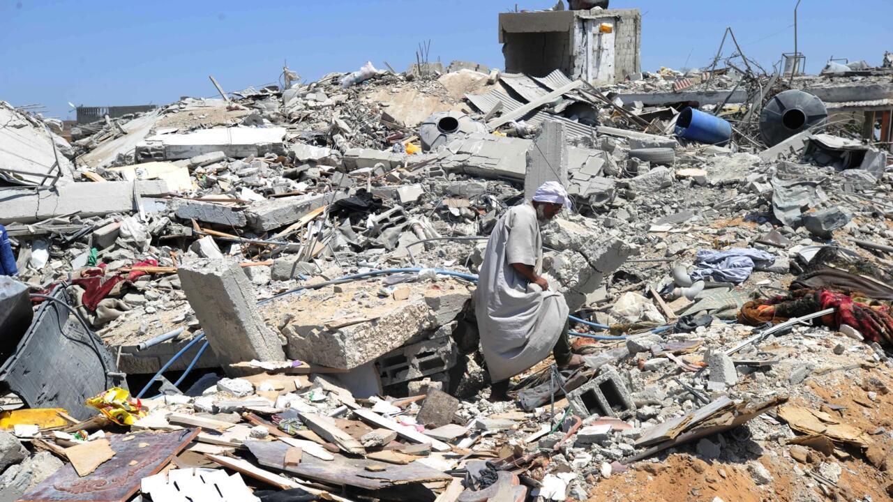 Gaza aftermath: "I have to rebuild my house for the third time"