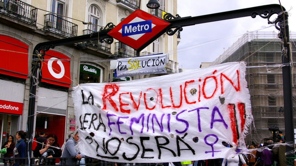 Feminist voices join the 'macho' Spanish revolution