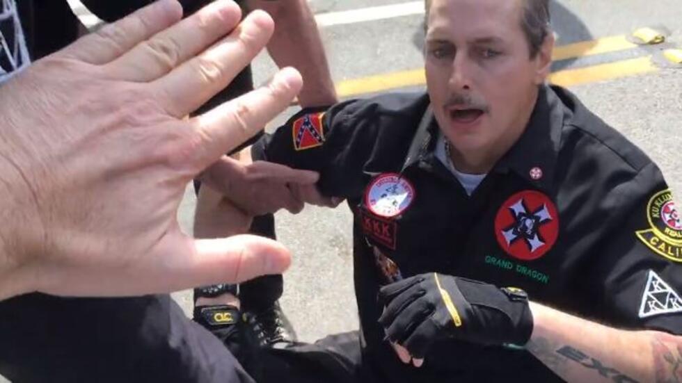 KKK rally: ‘I, a Jewish man, protected a Klansman’
