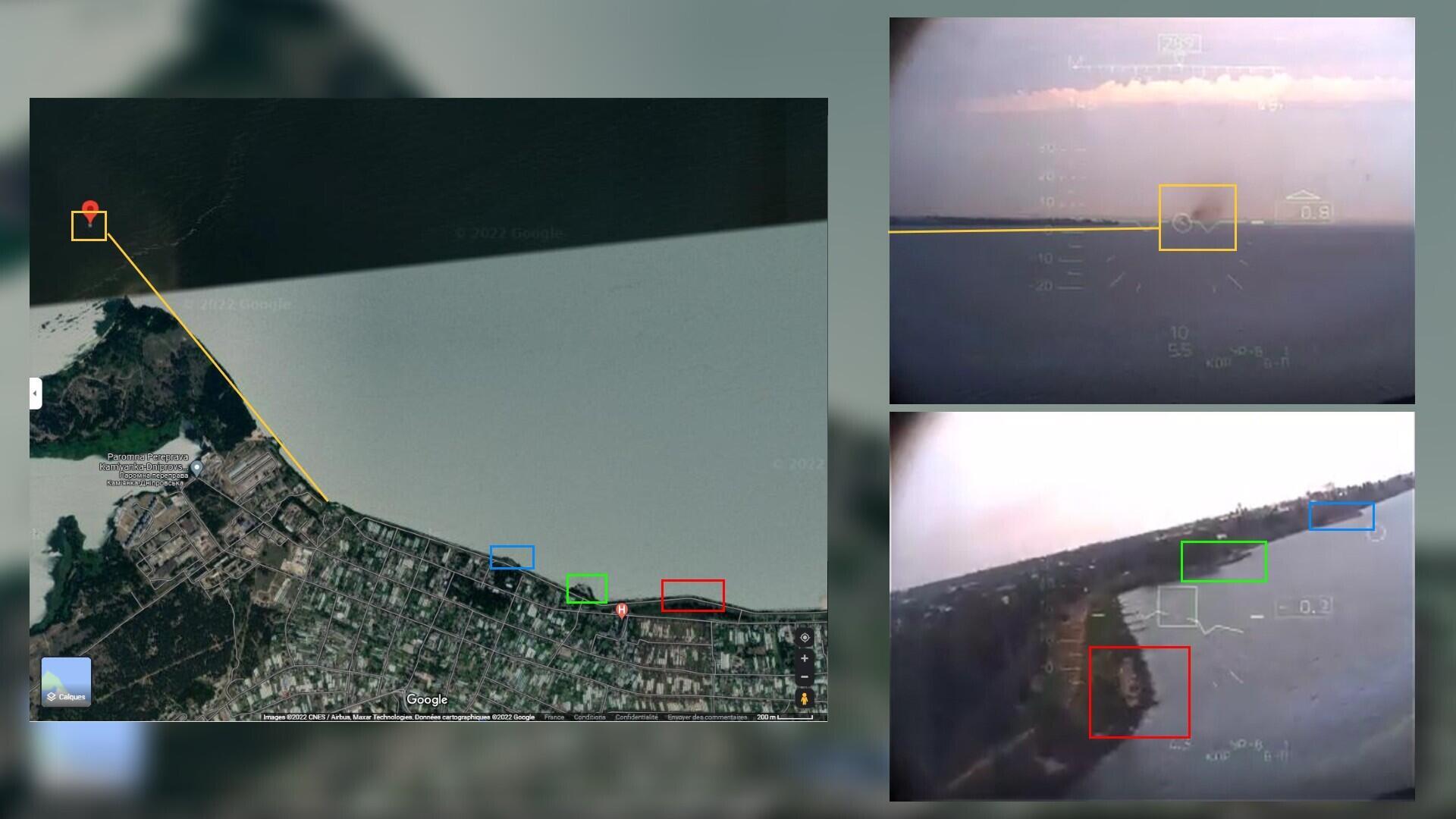 La Russie détruisant une embarcation ukrainienne ? Non, il s’agit d’un ...