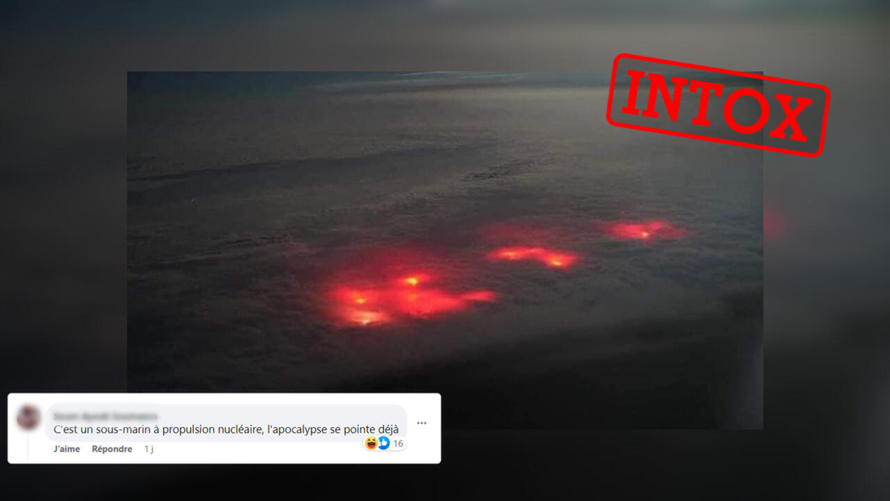 Ces étranges lumières rouges aperçues au-dessus de l’océan Pacifique ...