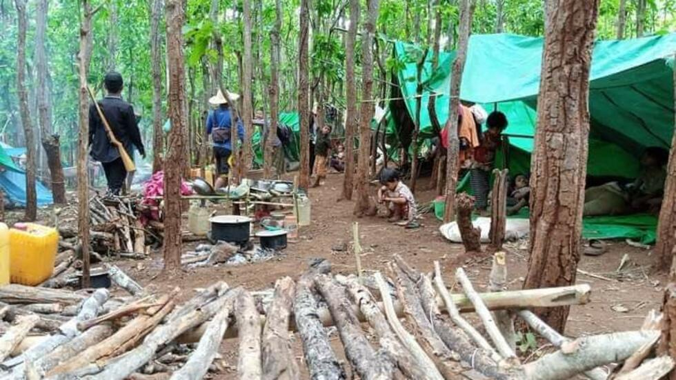 Residents of Myanmar’s Kayah State flee to jungle to escape military junta