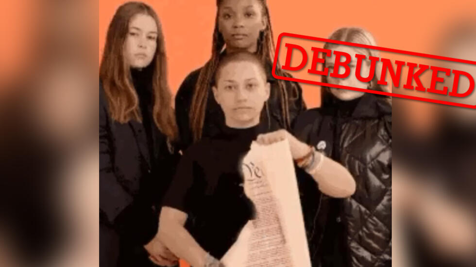 No, Emma Gonzalez didn’t rip up the US Constitution