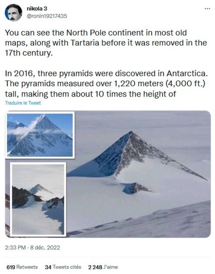 Are there ruins of a lost civilisation in Antarctica? No, turns out ...
