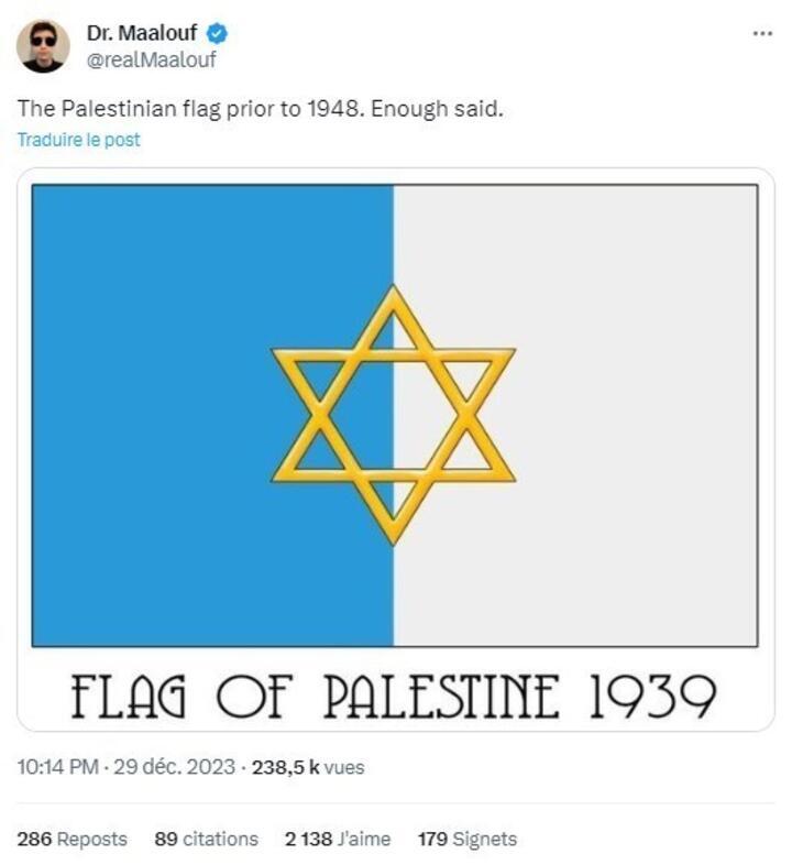 Was there really a Star of David on Palestine’s official flag back in ...