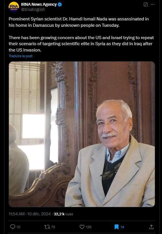 No, Mossad didn’t assassinate these 'Syrian' scientists