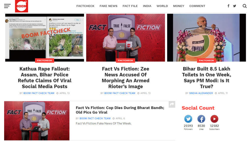 Standing up for truth: Meet India’s 'fake news' fighters