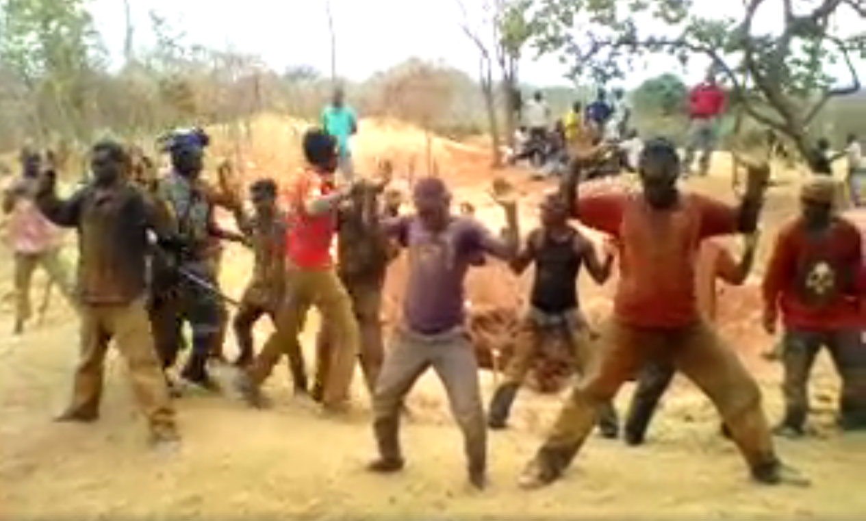 Footage captures police abuse at a ruby mine in Mozambique