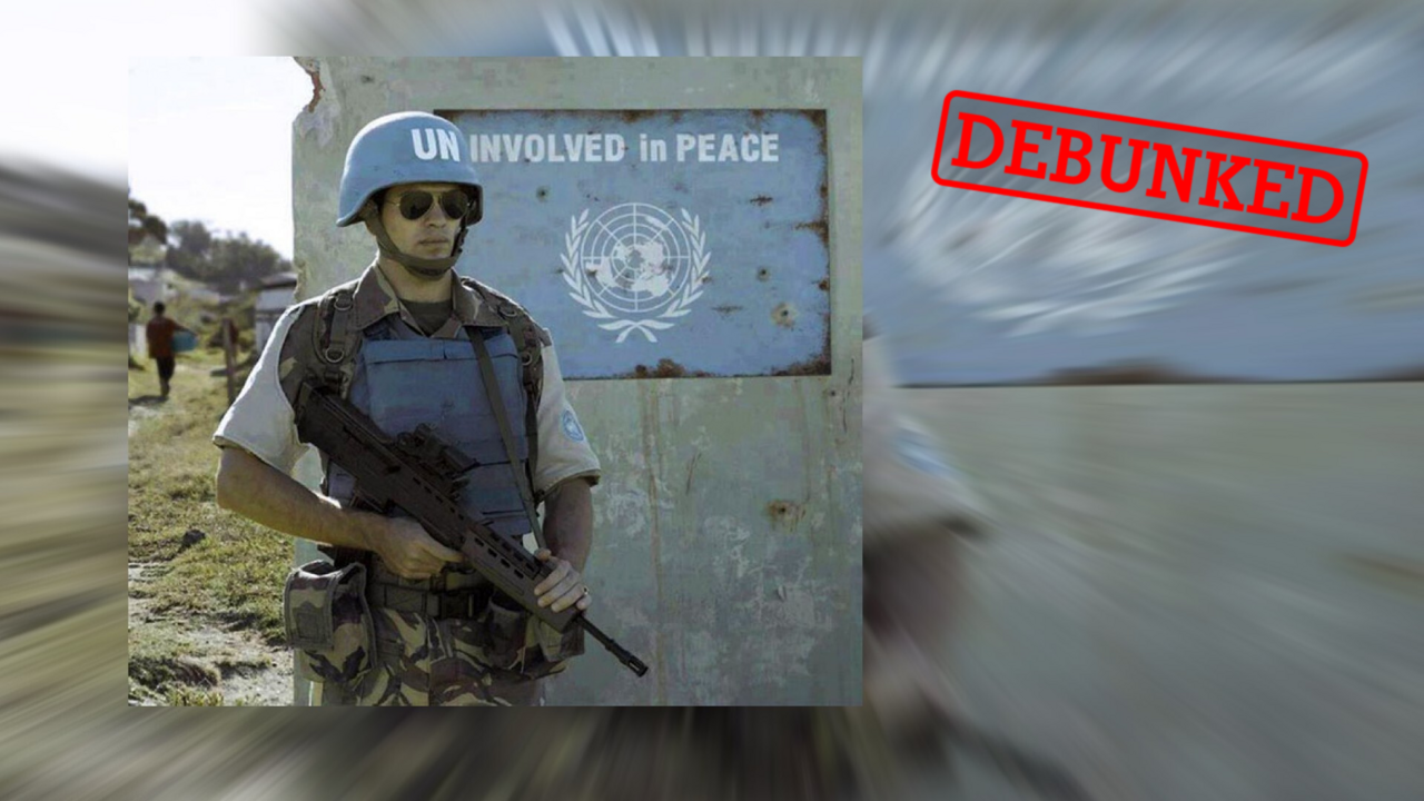 What’s the real story behind this 'perfectly timed' photo of a UN ...