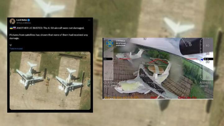 Operation Spider’s Web: Did Ukraine destroy two Russian A-50 ...