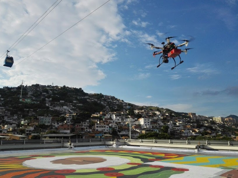 Des drones au service de la santé des Colombiens vivant dans les zones ...