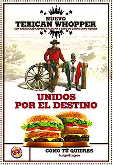 Burger King se paye la tête des Mexicains