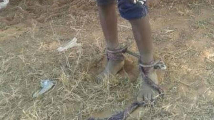 Senegalese Koranic teacher chains up boy who skipped class