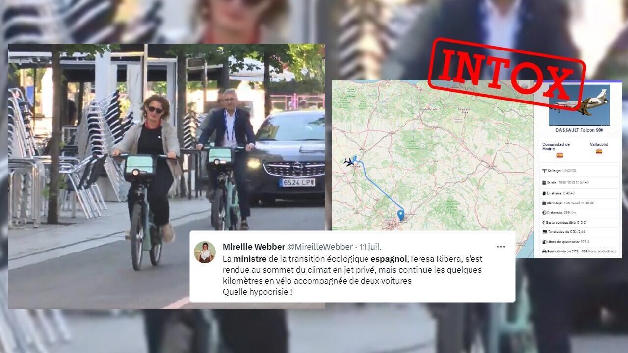 La ministre espagnole de l’Écologie n’a pas pris un "jet privé" pour ...