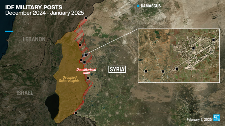 Bases, patrols, roadblocks: satellite images track Israeli military ...