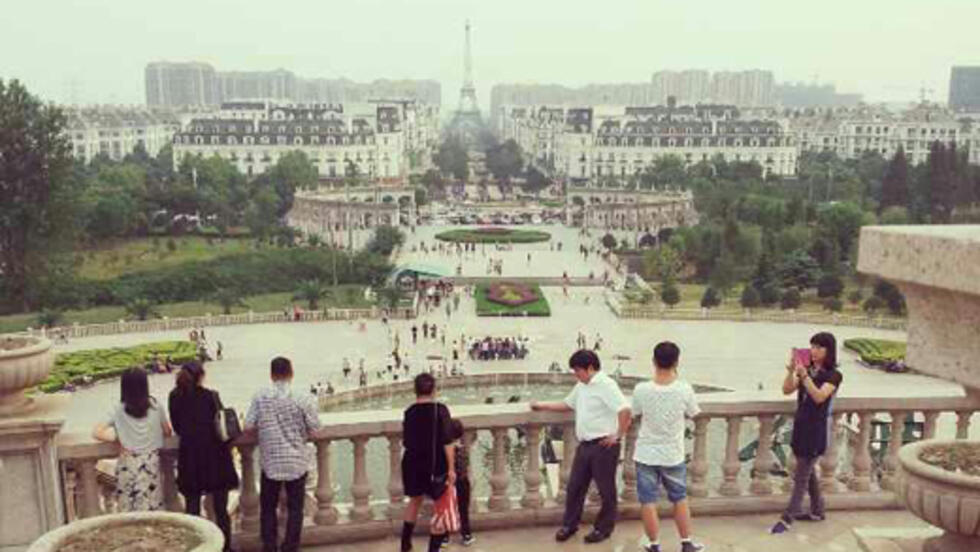 China's little Paris: 'Our Champs Elysées is a very lively place'