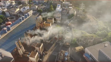 How heavy oil pollution is threatening the island paradise of Mauritius