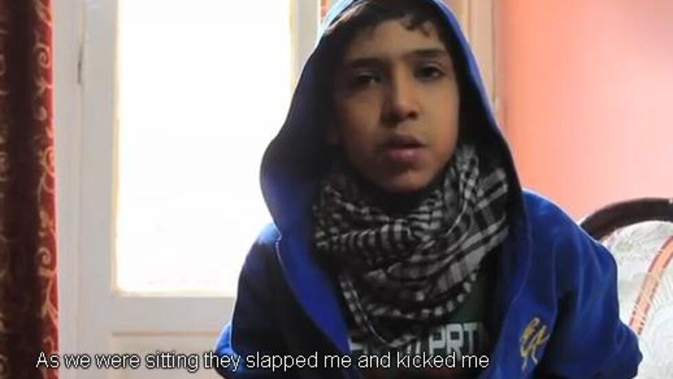 In chilling interviews, Egyptian children describe being tortured