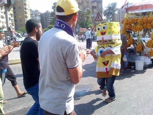 In photos: Spongebob mania sweeps Egypt