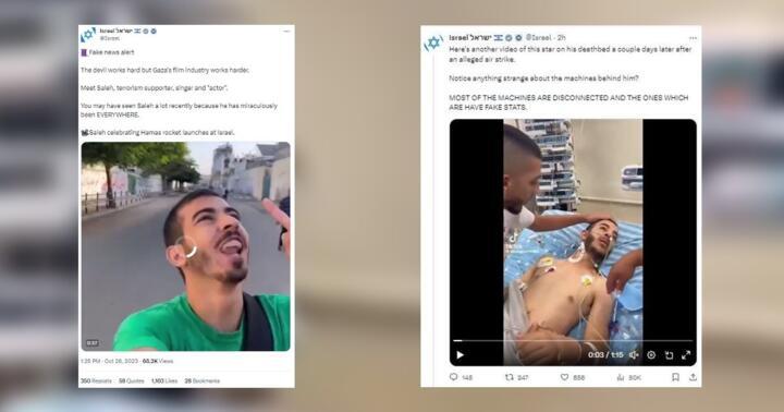 No, this video doesn’t show a Palestinian pretending to be injured in ...