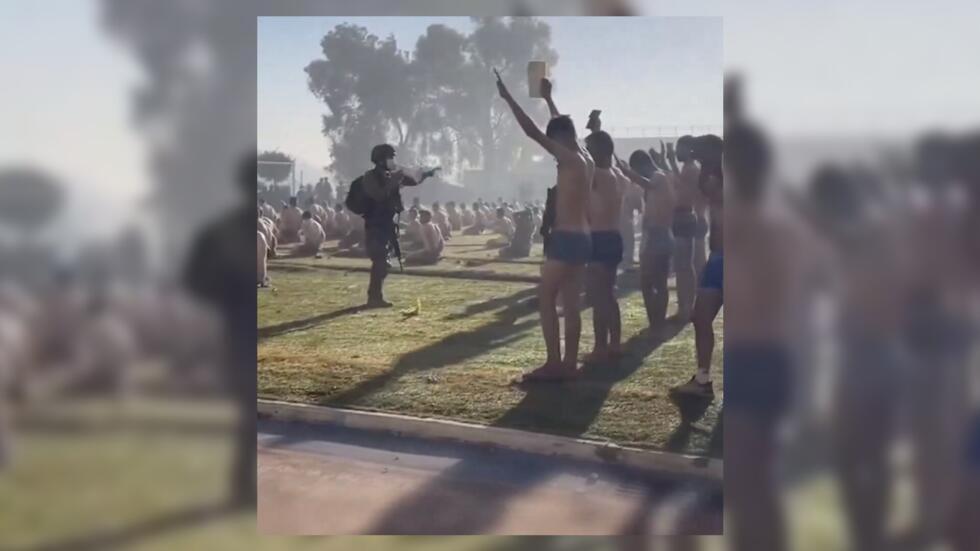 The photo of a Palestinian man, stripped naked, that became a symbol of ...