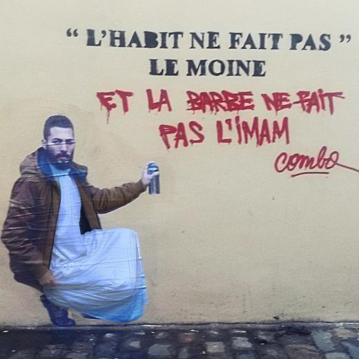 Combo ou le street art pour que les religions "coexist"