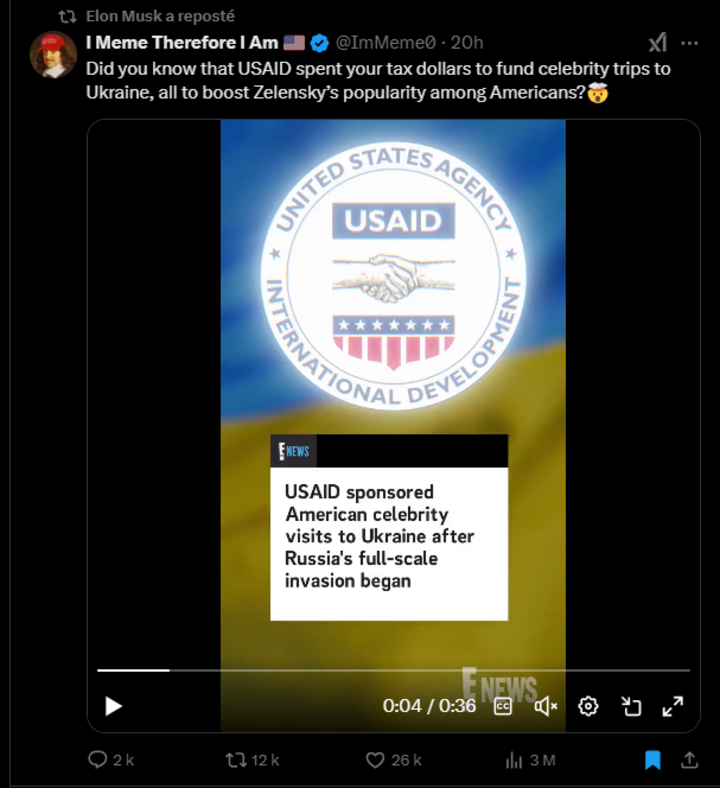 Menacée de fermeture, l’Agence américaine pour le développement Usaid cible d'une vague d'intox