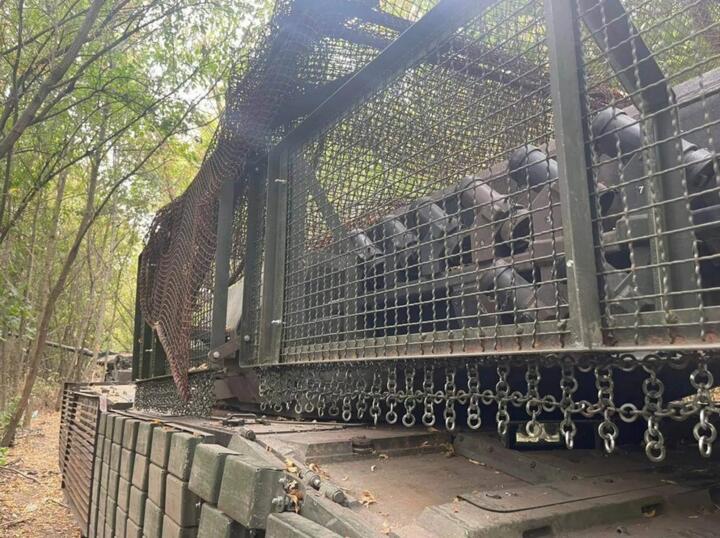 How the Russians and Ukrainians are adapting their tanks to drone warfare