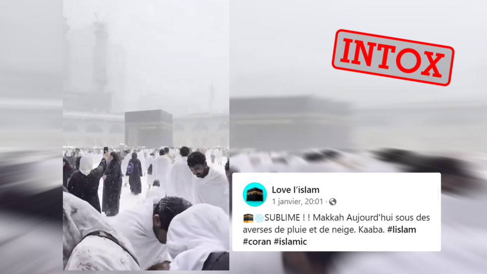A-t-il vraiment neigé sur la Kaaba de la Mecque le 1er janvier
