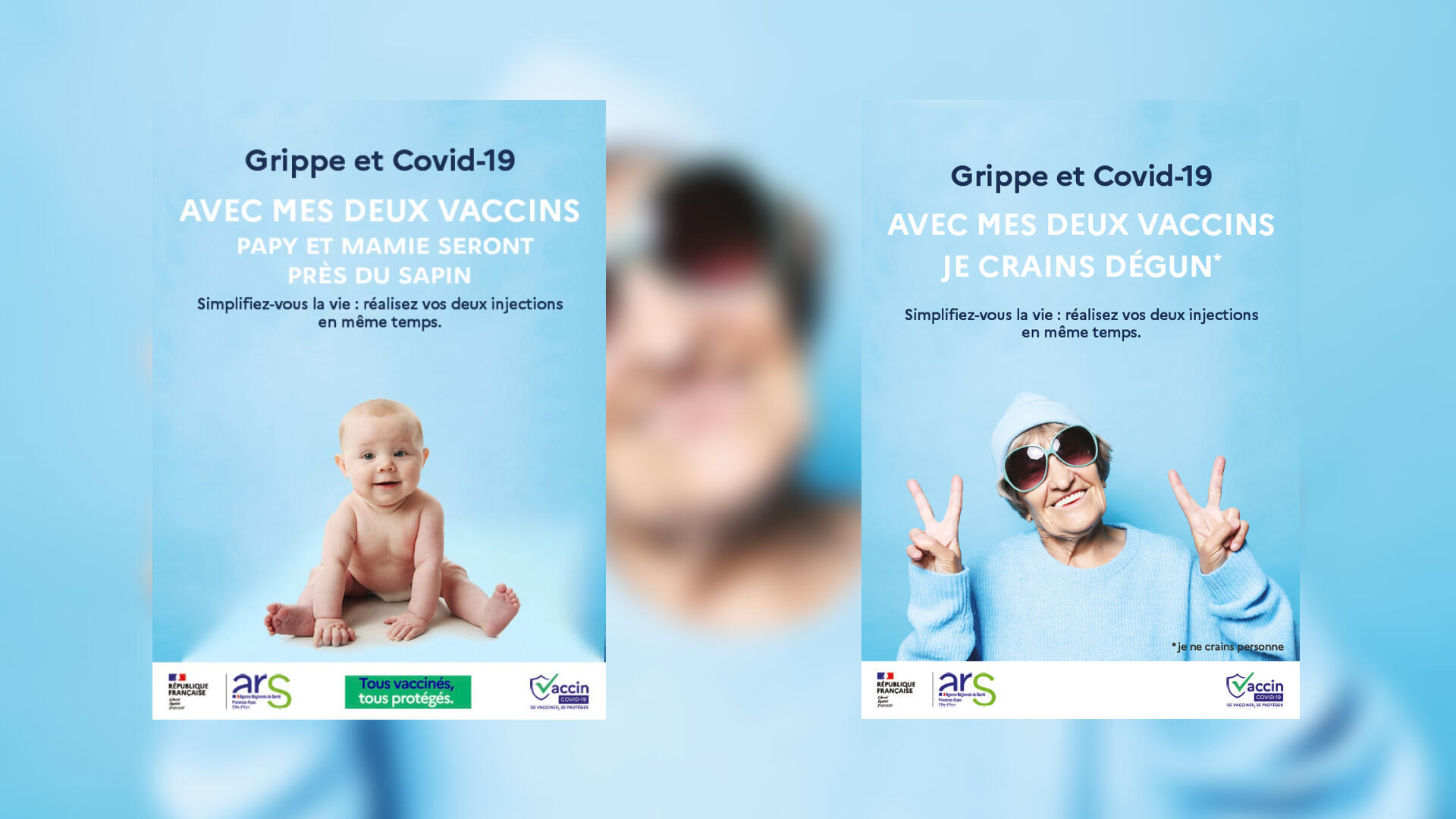 Cette campagne incitant à vacciner les nouveau-nés contre le Covid-19 ...