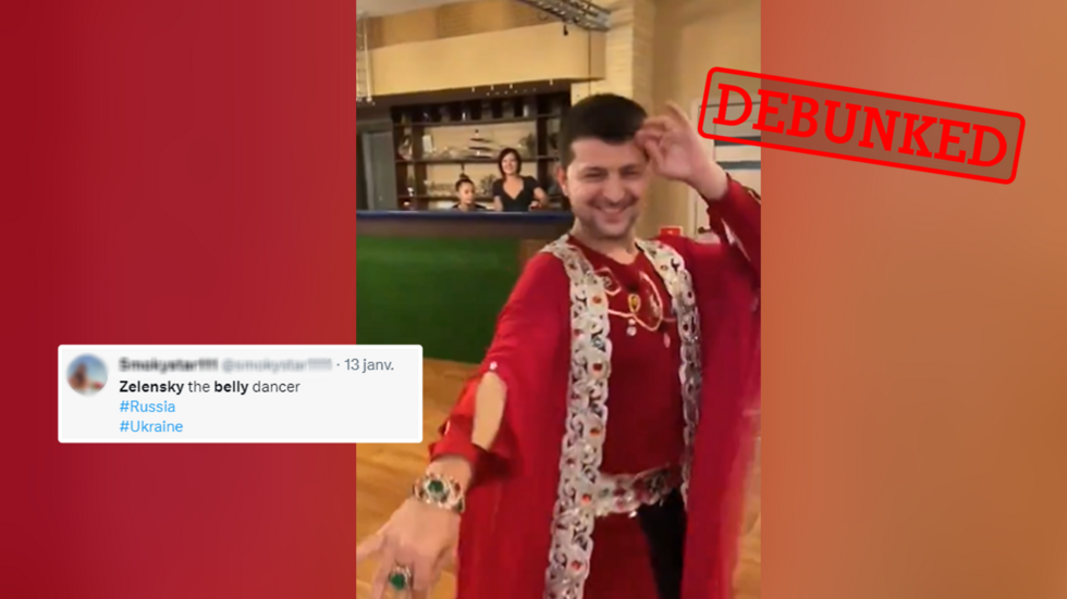 Did Volodymyr Zelensky just belly dance? Sorry, no: it’s a deepfake