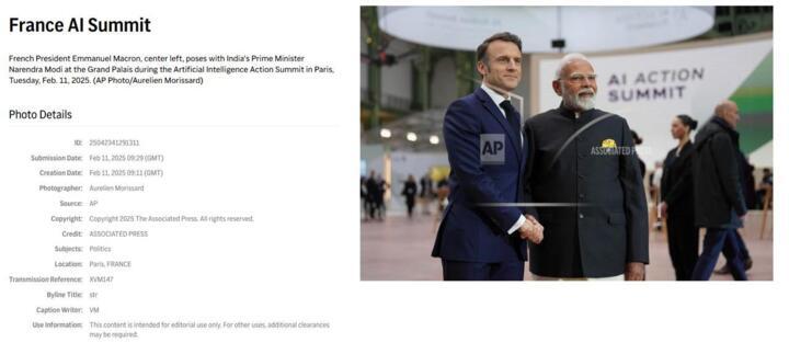 No, Macron did not snub Modi at the Paris AI summit – here’s what ...