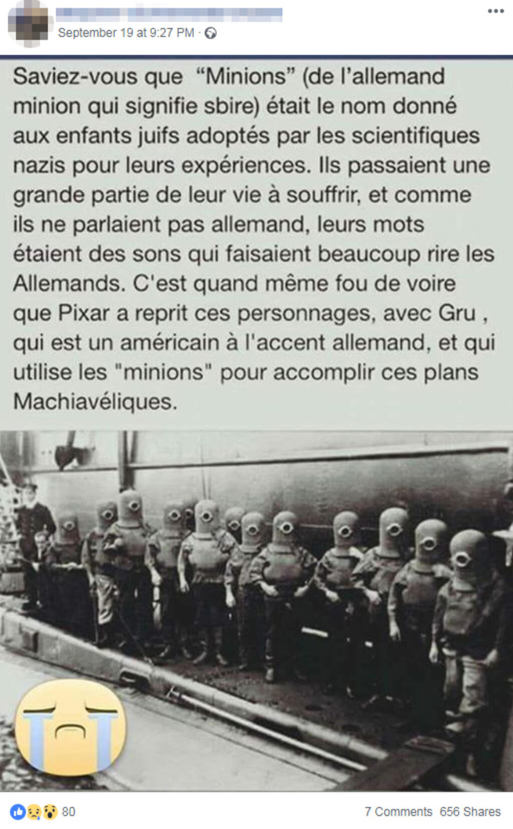 "Les Minions, un héritage des nazis" : une intox qui a la vie dure ...