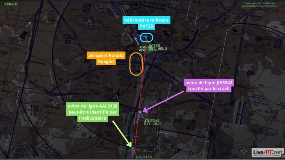 Crash aérien à Washington : l’hélicoptère était-il invisible aux radars