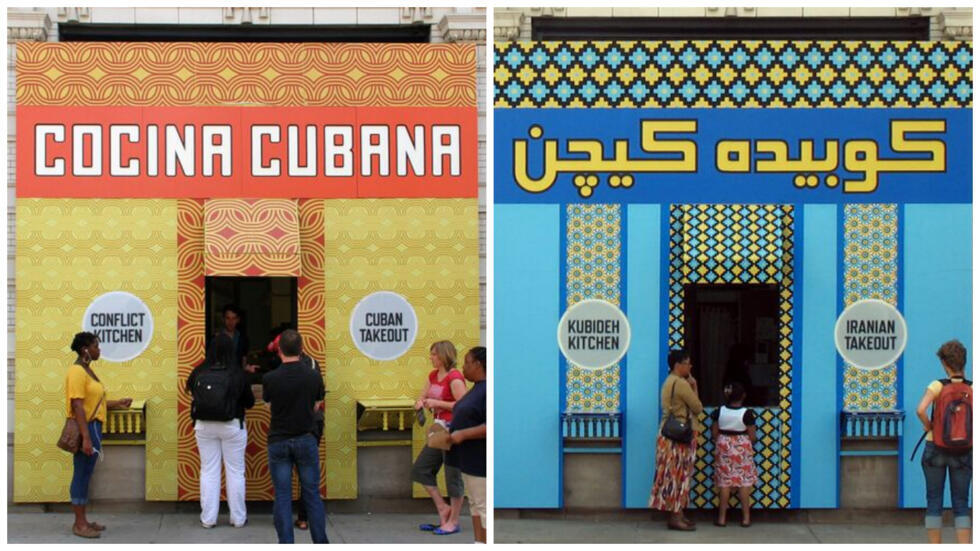 The US restaurant with political cuisine