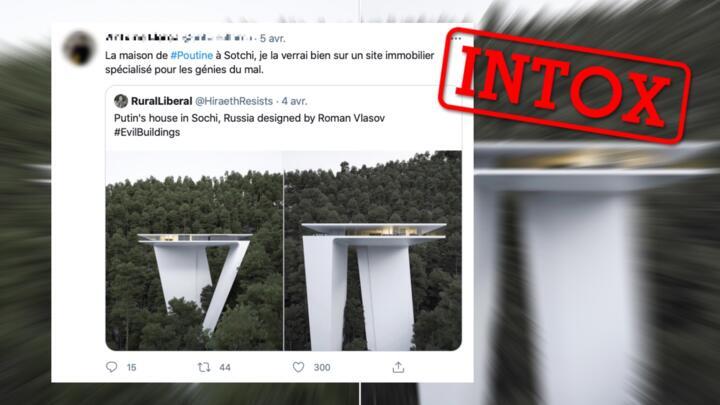 Cette photo de la "maison de Poutine à Sotchi" n’existe pas