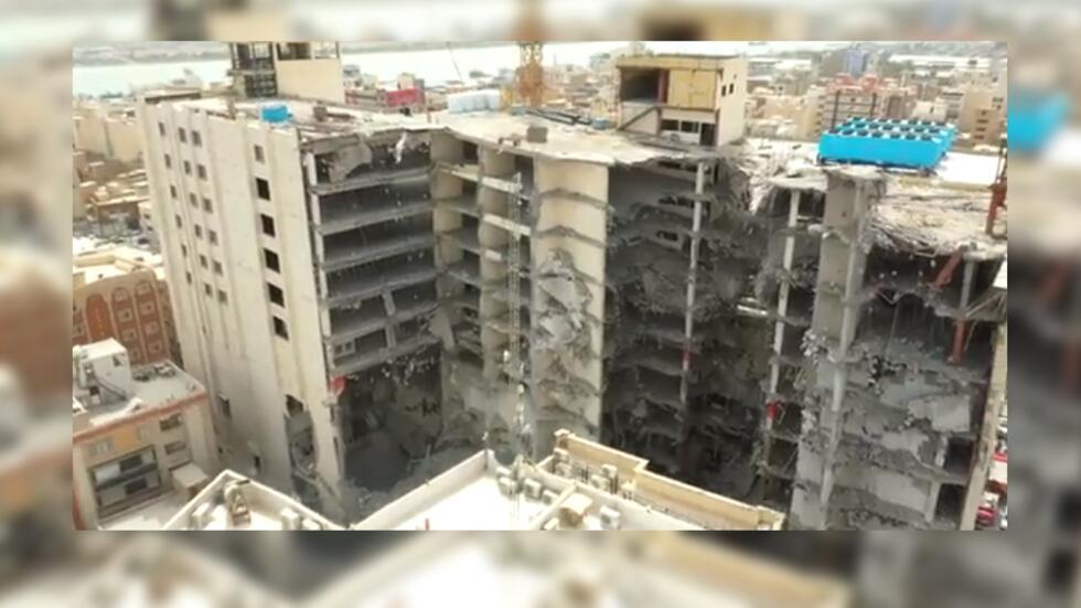 'Instead of rescue teams, they sent riot police': Building collapse ...
