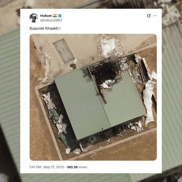 India-Pakistan conflict: AI-generated or edited fake satellite images ...