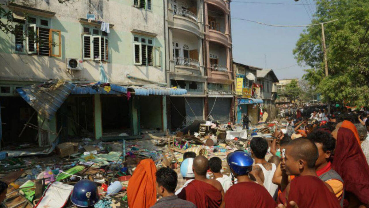 Buddhist-Muslim violence continues for third day in Burma - The ...