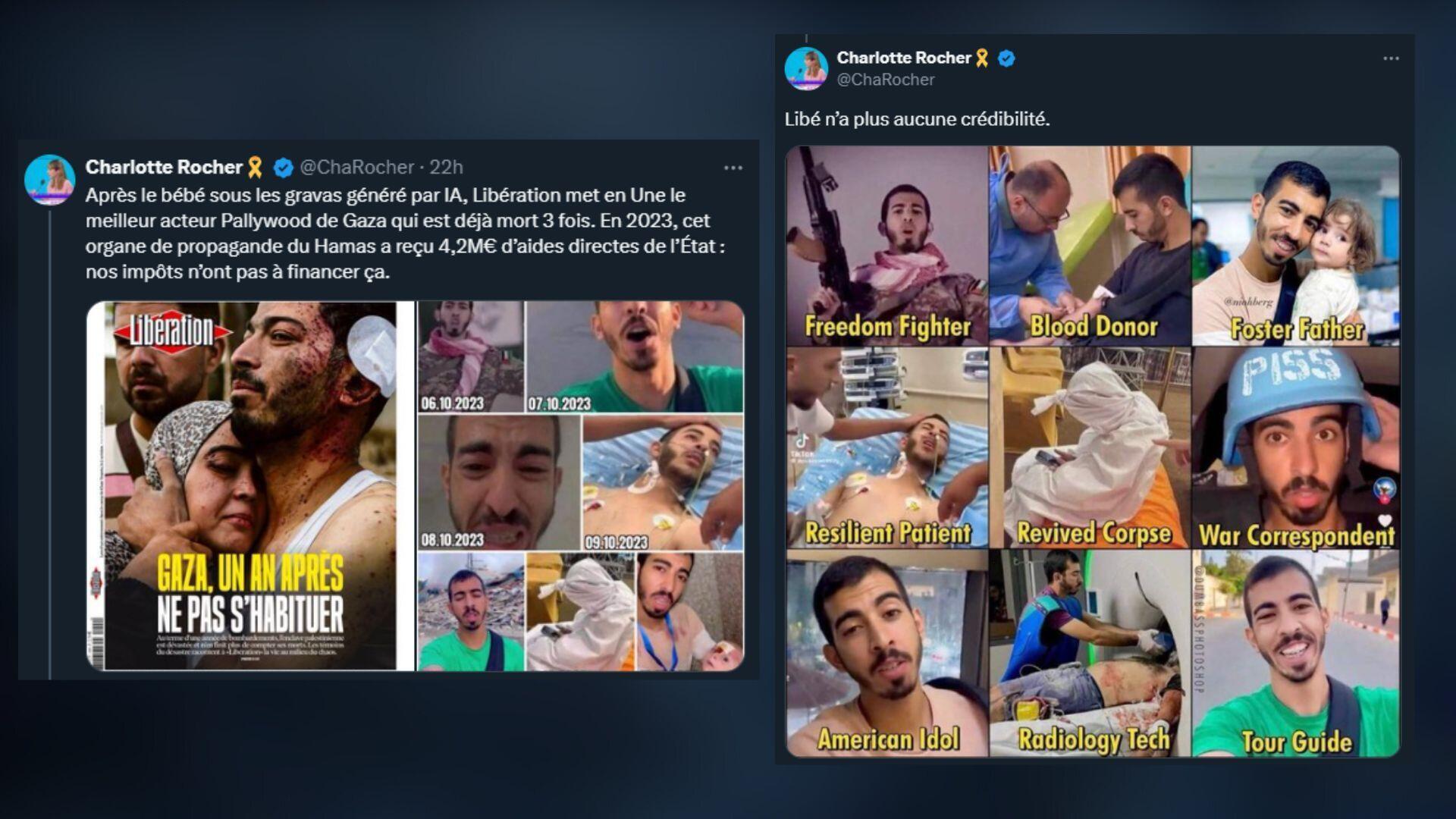 Gaza : Libération accusé à tort d'avoir mis un "acteur Pallywood" en Une